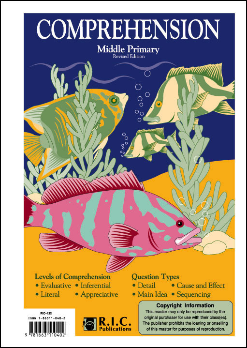 Comprehension - Ages 8-10 - R.I.C. Publications (RIC-0122) Educational ...