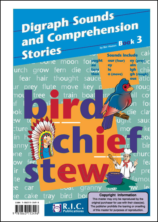 Digraph Sounds and Comprehension Stories - Book 3 - R.I.C. Publications ...