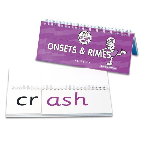 Onsets and Rimes Flip Book - Fluent - Smart Kids (SK-B22) Educational ...