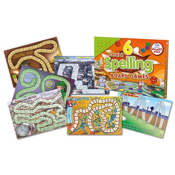 Spelling Board Games (Level 2) – 6 Games - Smart Kids (SK-L40 ...