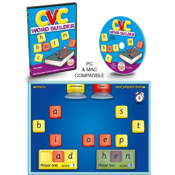 CVC Word Builder CD-ROM – Multi-User Licence - Smart Kids (SK-L56u ...