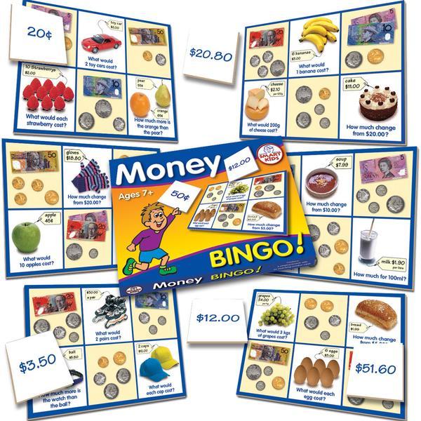 Australian Money Bingo - Smart Kids (SK-M42) Educational Resources and ...