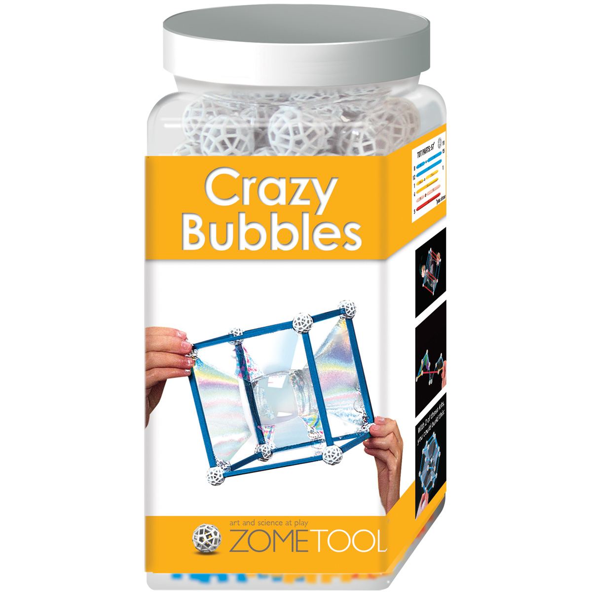 Zometool - Project Kit: Crazy Bubbles (ZT-0B-BUB-012) Educational ...