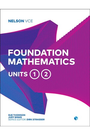 Nelson VCE Specialist Mathematics: Units 1 & 2 (Student Book with 4 ...