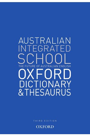 Australian Middle Primary Dictionary & Thesaurus (2nd Edition) - Oxford ...