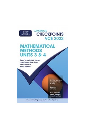 General Mathematics VCE: Student Book Units 3&4 - Second Edition (Print & Digital) - Cambridge ...