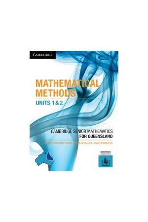 Cambridge Senior Mathematics QLD - Mathematical Methods (Units 3&4): Student Textbook (Print ...