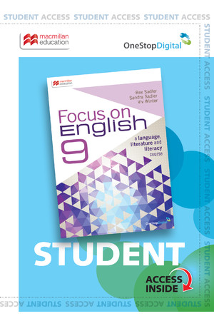 Focus on English - Year 9: Student Book (Print & Digital) - Macmillan ...