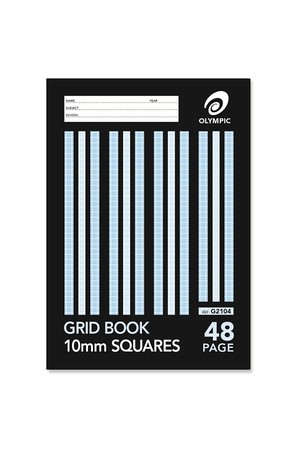 Olympic Grid Book: 5mm Grid - 225 x 175mm (240 Pages) (OLY-140795 ...