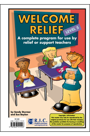 Welcome Relief - Level 7: Ages 11-12 - R.I.C. Publications Educational ...