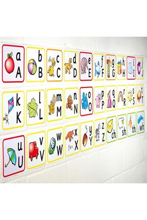 Alphabet Frieze - Print Script - Smart Kids (SK-P09) Educational ...
