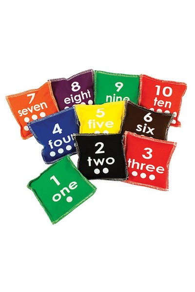 Bean Bags Number Teachers First Choice 11045 Educational