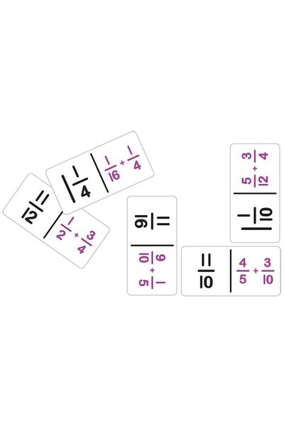 Dominoes - Fraction: Addition - Teachers First Choice (11502 ...
