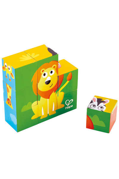 Jungle Animal Block Puzzle - Hape (504111) Educational Resources and ...