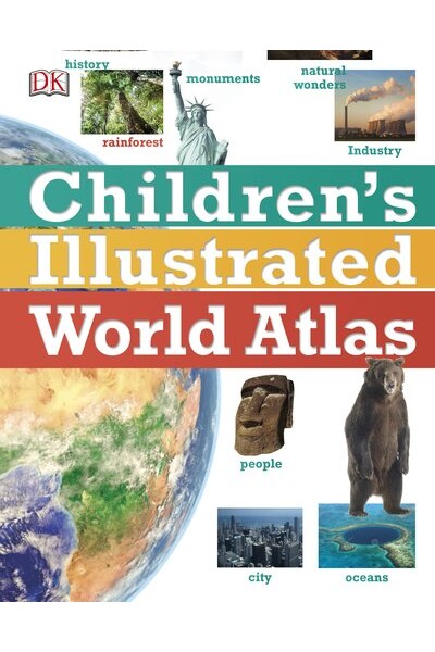 Children's Illustrated World Atlas - Dorling Kindersley (9780241296912) Educational Resources ...