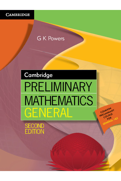 Cambridge Preliminary - Mathematics General (2nd Edition): Student Book ... Cambridge Preliminary - Mathematics General (2nd Edition): Student Book ...
