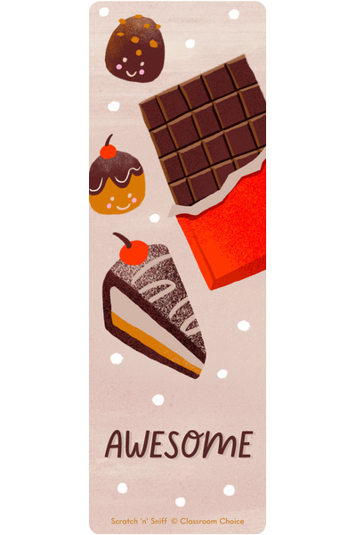 Chocolate Scented Bookmarks (Pack of 35) - Classroom Choice (CC1002 ...