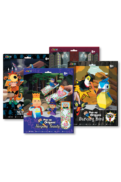 Avenir - Pop-Up Origami: 12 Piece Box Set (CH1460DB) Educational ...