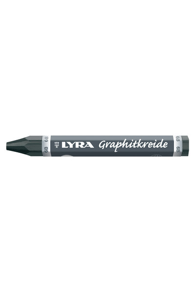 LYRA Graphite Crayon 6B Non Water Soluble - Pack of 12 (GCNWS6B ...