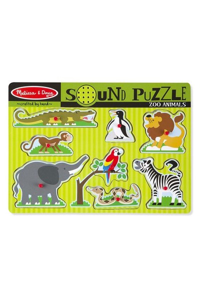 Sound Puzzle - Zoo Animals - Melissa & Doug (MND727) Educational ...