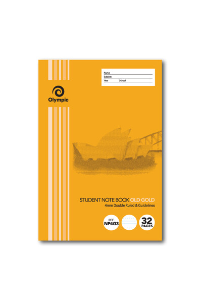 Olympic Exercise Book - NSW (NP4G3): 250x175mm Double-Ruled ...