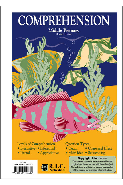 Comprehension - Ages 8-10 - R.I.C. Publications (RIC-0122) Educational ...
