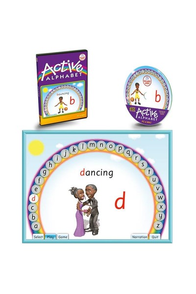 Active Alphabet CD-ROM - Smart Kids (SK-A16) Educational Resources and ...