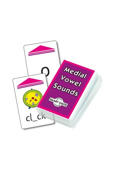 Medial Vowel Sounds – Chute Cards - Smart Kids (SK-C25) Educational ...