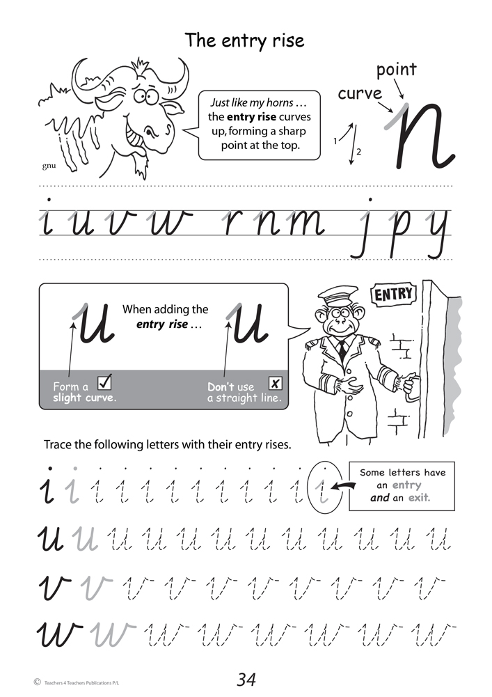Handwriting Conventions NSW Year 3 Teachers 4 Teachers Educational Handwriting Conventions NSW Year 3 Teachers 4 Teachers Educational