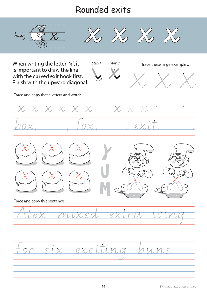 Handwriting Conventions QLD Year 2 Teachers 4 Teachers Educational Handwriting Conventions QLD Year 2 Teachers 4 Teachers Educational