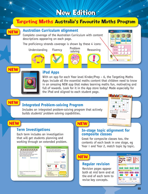 Targeting Maths Australian Curriculum Edition - Student Book: Year 1 ...