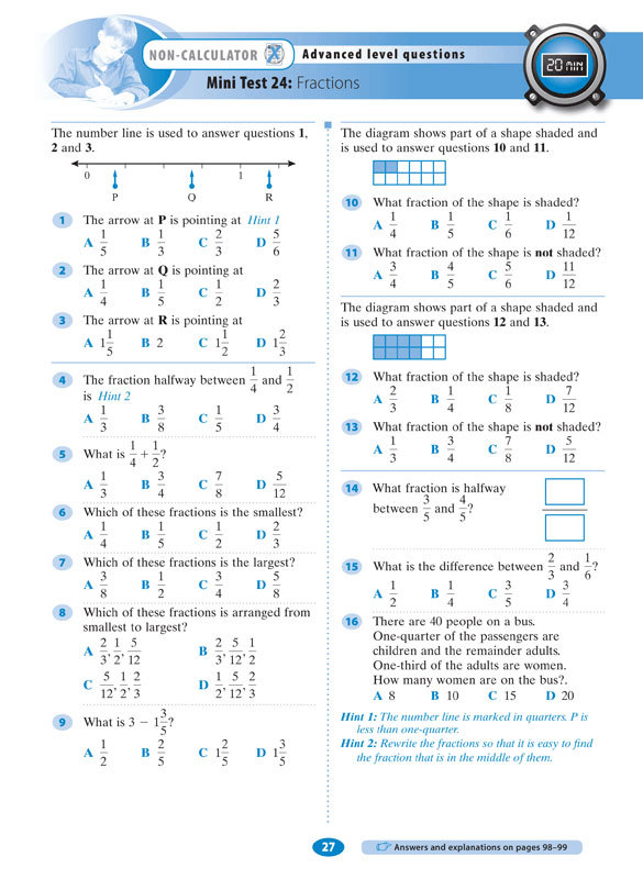 Excel NAPLAN Style Numeracy Test Year 6 Pascal Press Educational