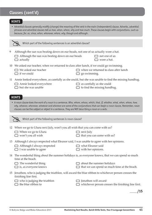 maximising-test-results-naplan-style-literacy-quick-skills-tests