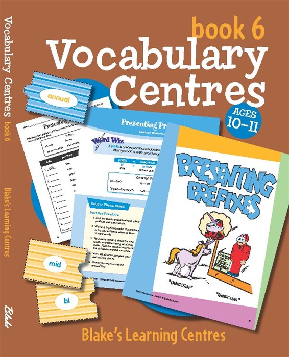 Blake's Learning Centres - Vocabulary Centres: Pack (1 of each Title ...