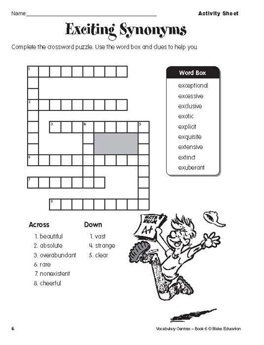 Blake's Learning Centres - Vocabulary Centres: Pack (1 of each Title ...