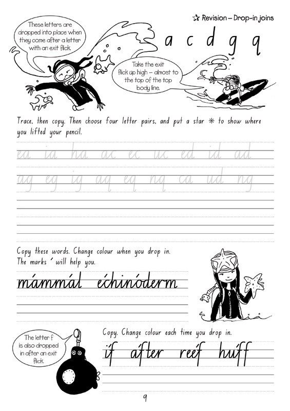 Targeting Handwriting NSW Student Book Year 4 Pascal Press 