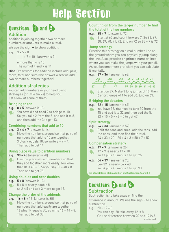 Excel Basic Skills Mental Maths Strategies Year 4 Pascal Press Excel Basic Skills Mental Maths Strategies Year 4 Pascal Press