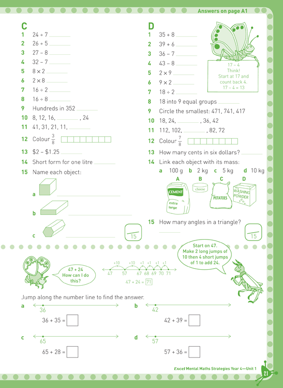 Excel Basic Skills Mental Maths Strategies Year 4 Pascal Press Excel Basic Skills Mental Maths Strategies Year 4 Pascal Press