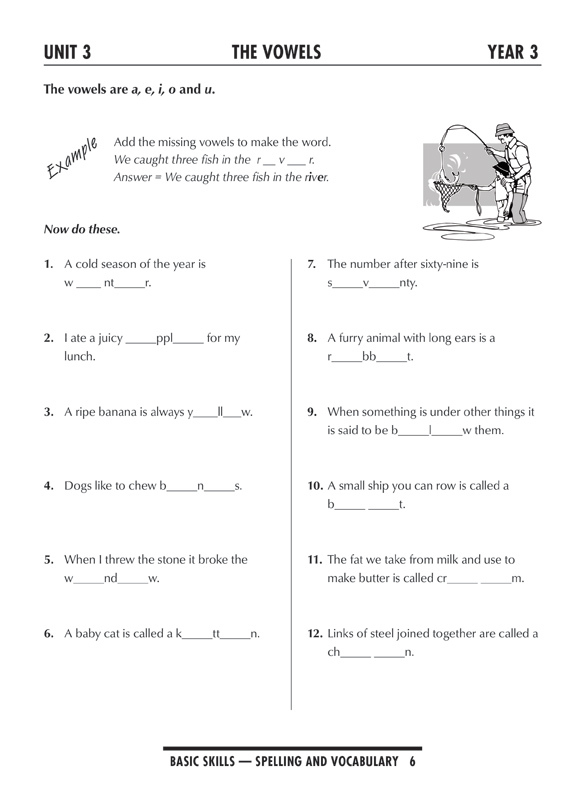 Excel Basic Skills - Spelling and Vocabulary: Years 3-4 - Pascal Press ...