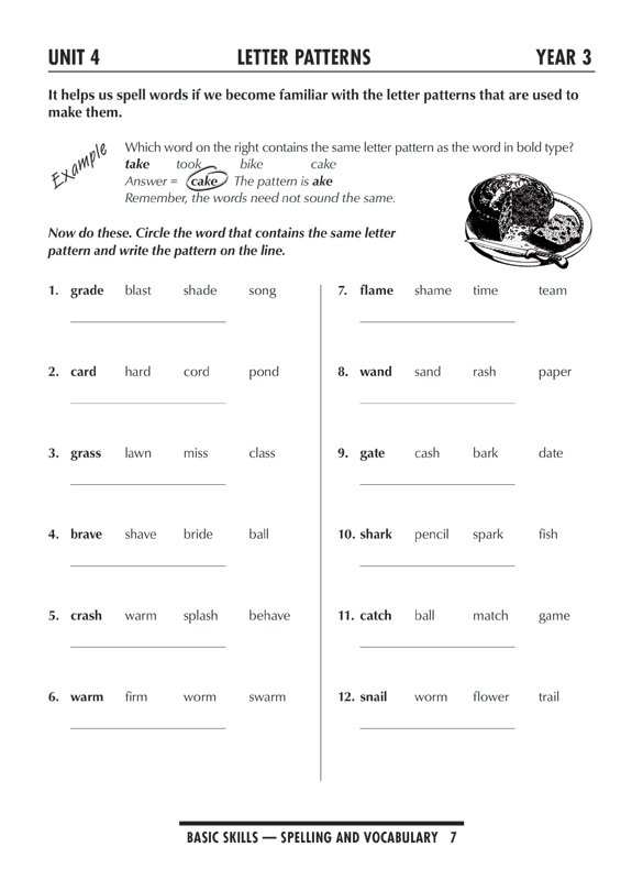 Excel Basic Skills - Spelling and Vocabulary: Years 3-4 - Pascal Press ...