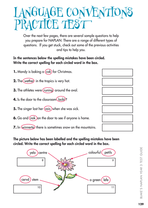 Blake s NAPLAN Test Guide Year 3 Pascal Press Educational 