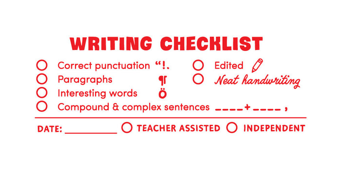 Checklist Stamps – Teacher Superstore