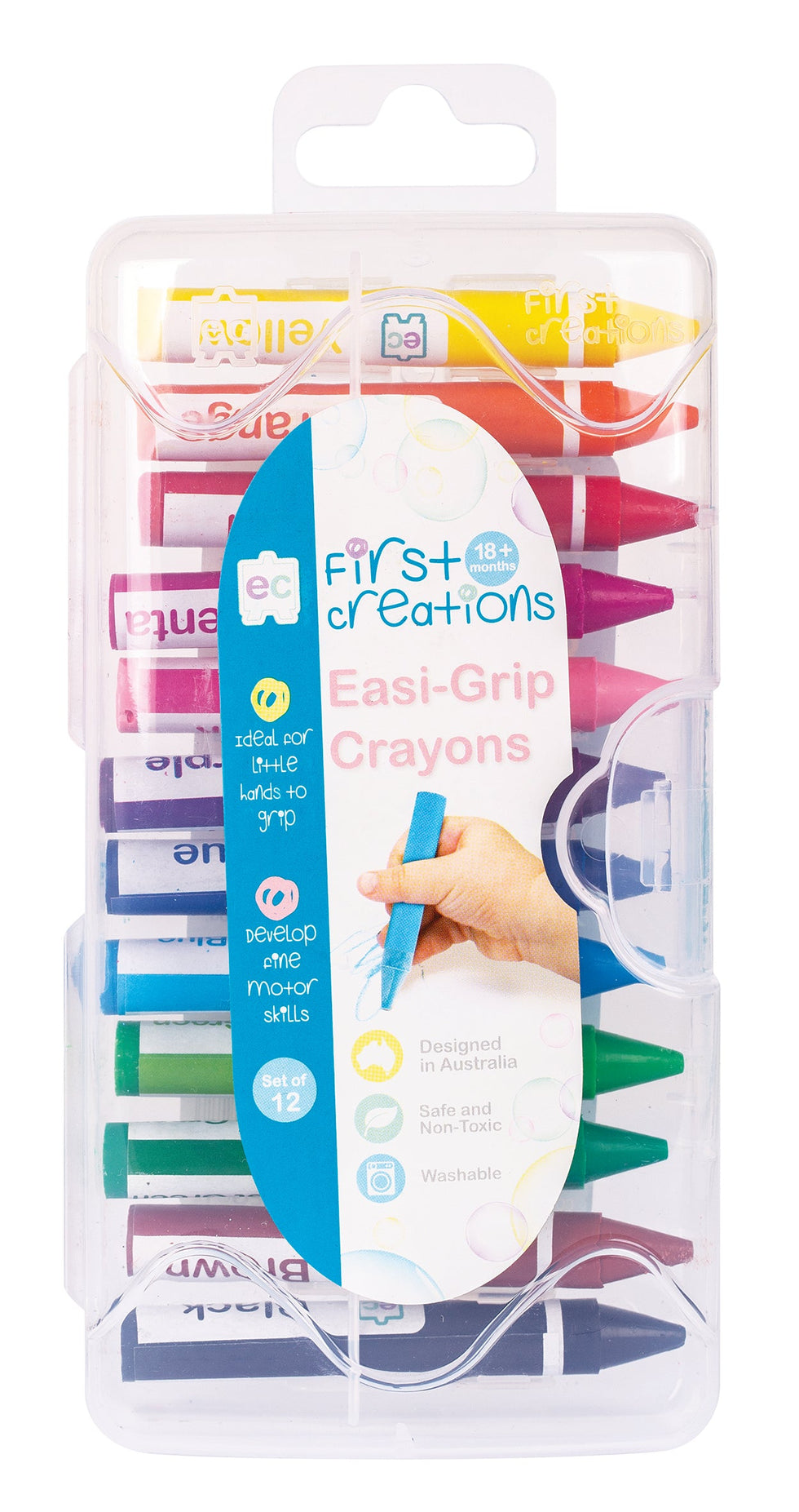 Easi-Grip Crayons - Set of 12 – Teacher Superstore