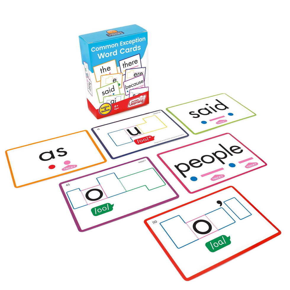 Common Exception Word Cards – Teacher Superstore