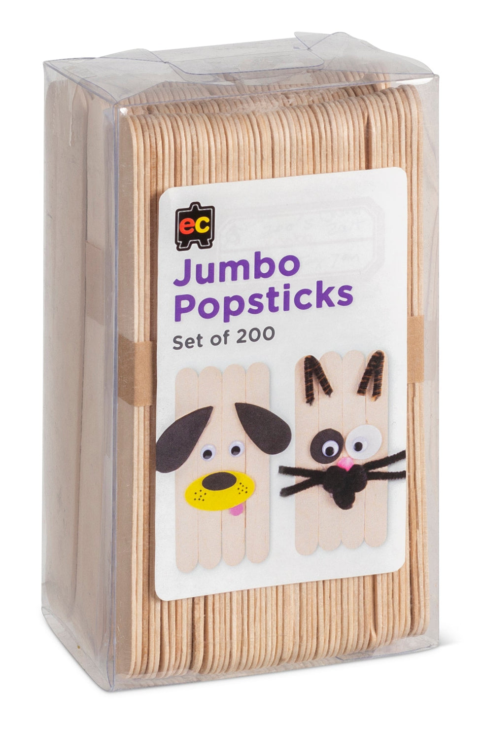 Jumbo Popsticks - Natural (Pack of 200) – Teacher Superstore