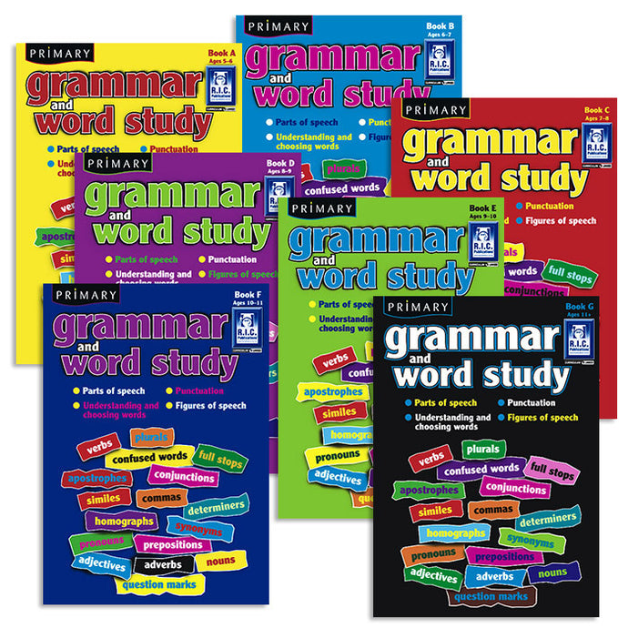 Primary Grammar and Word Study - Book Pack – Teacher Superstore