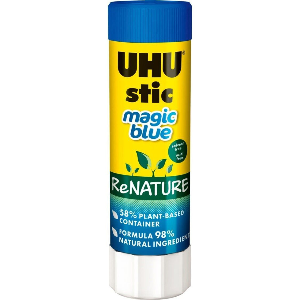 UHU Glue Stic - 21gm Renature Blue (Single) – Teacher Superstore